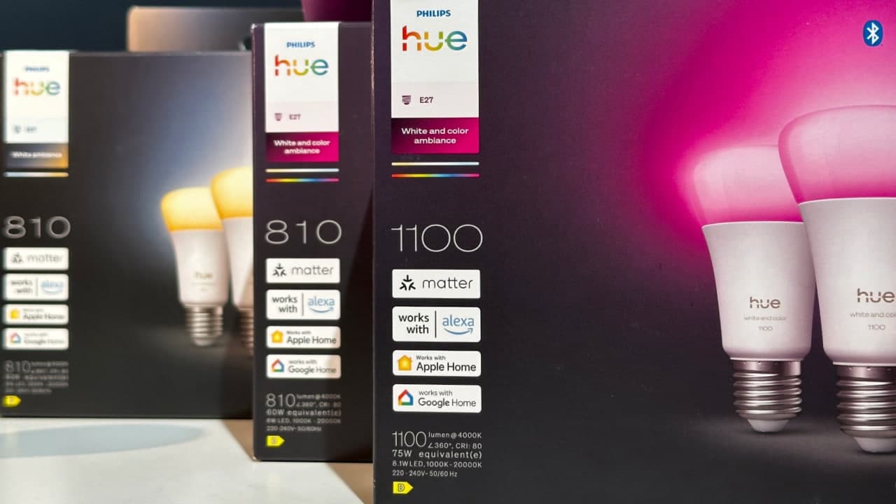 Philips Hue: neue Lampen-Generation mit Thread-Funk | Produkte | matter ...