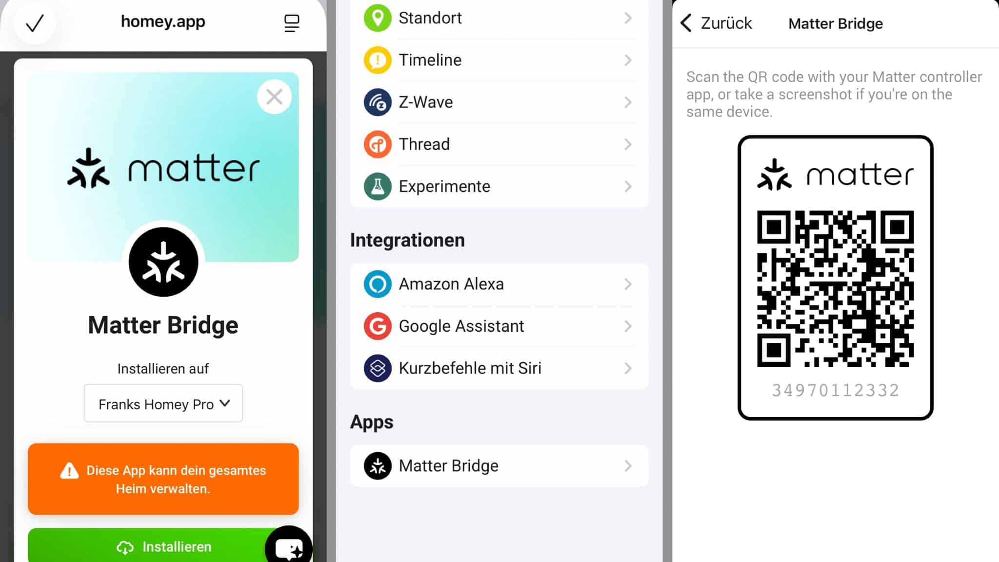 New App Turns Homey Pro into a Matter Bridge | Products | matter-smarthome